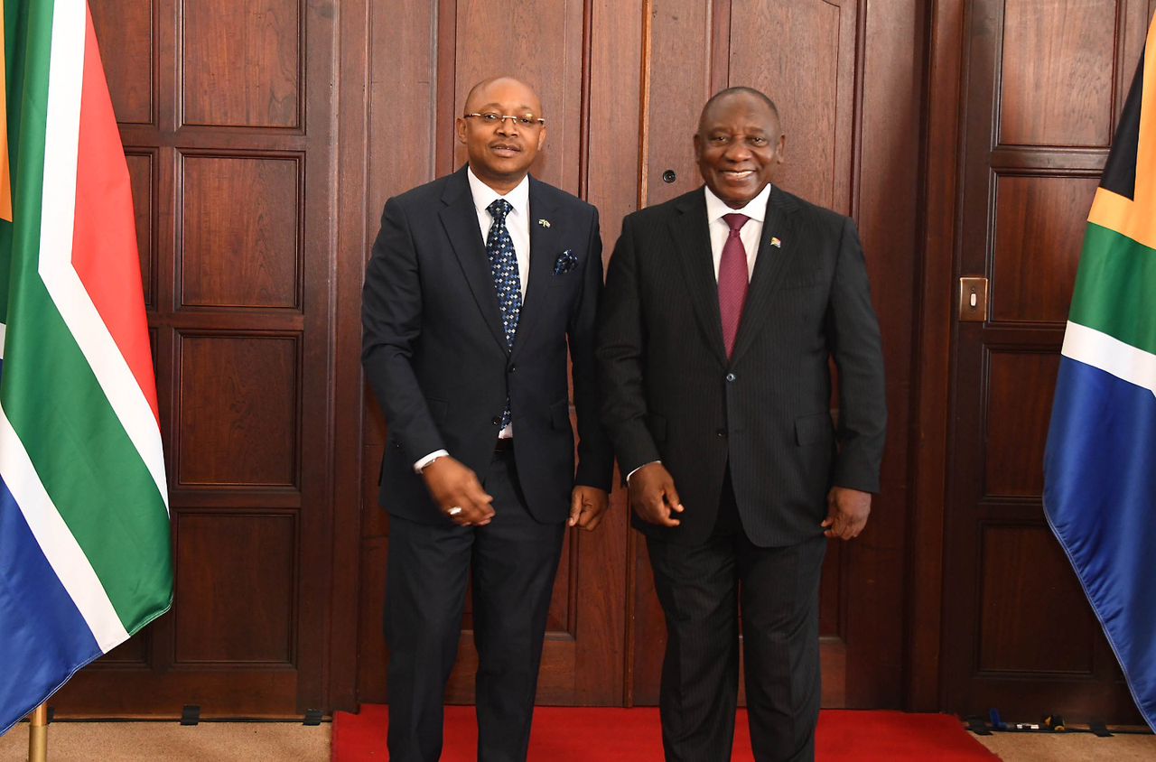 His Excellency James G. Bwana presented his Letters of Credence to H.E ...